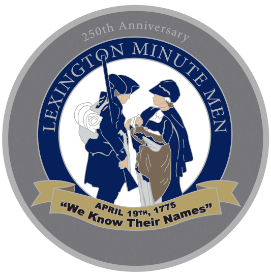 On Sale Now! 250th Commemorative Coin - Lexington Minute Men